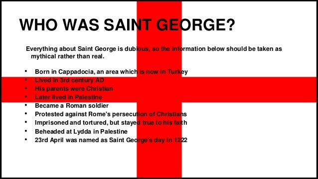 Saint george's day