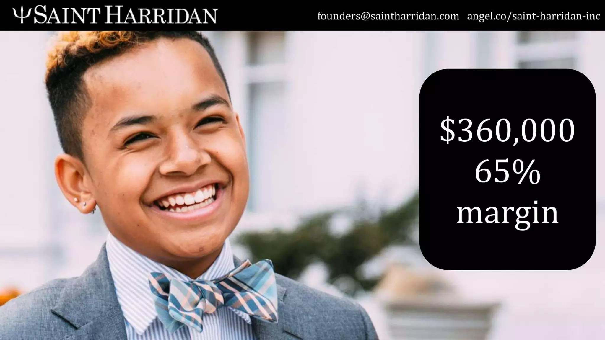 Saintharridan Pitch Deck | PPT