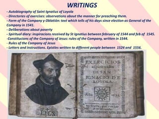 Saint ignatius of loyola | PPTX