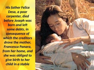 Saint Joseph of Cupertino, the flying fraile.pptx