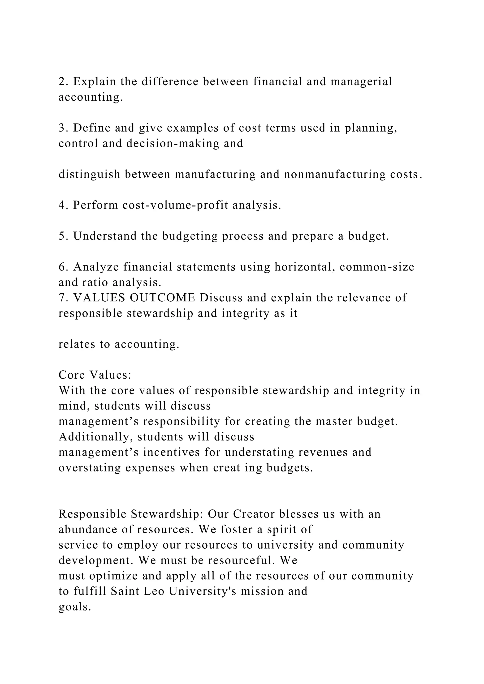 Saint Leo University ACC 202 Principles of Accounti.docx | Business ...