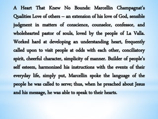 Saint marcellin class | PPTX