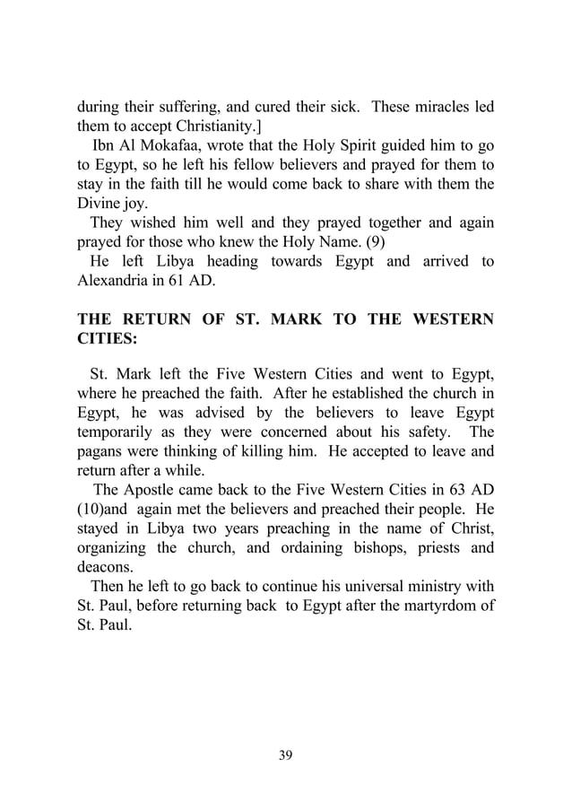 Saint Mark The Evangelist | PDF