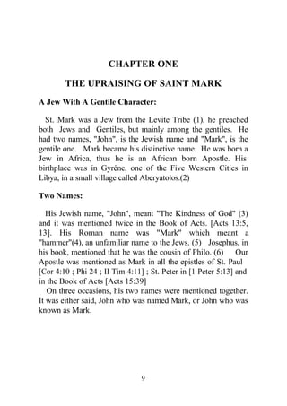 Saint Mark The Evangelist | PDF