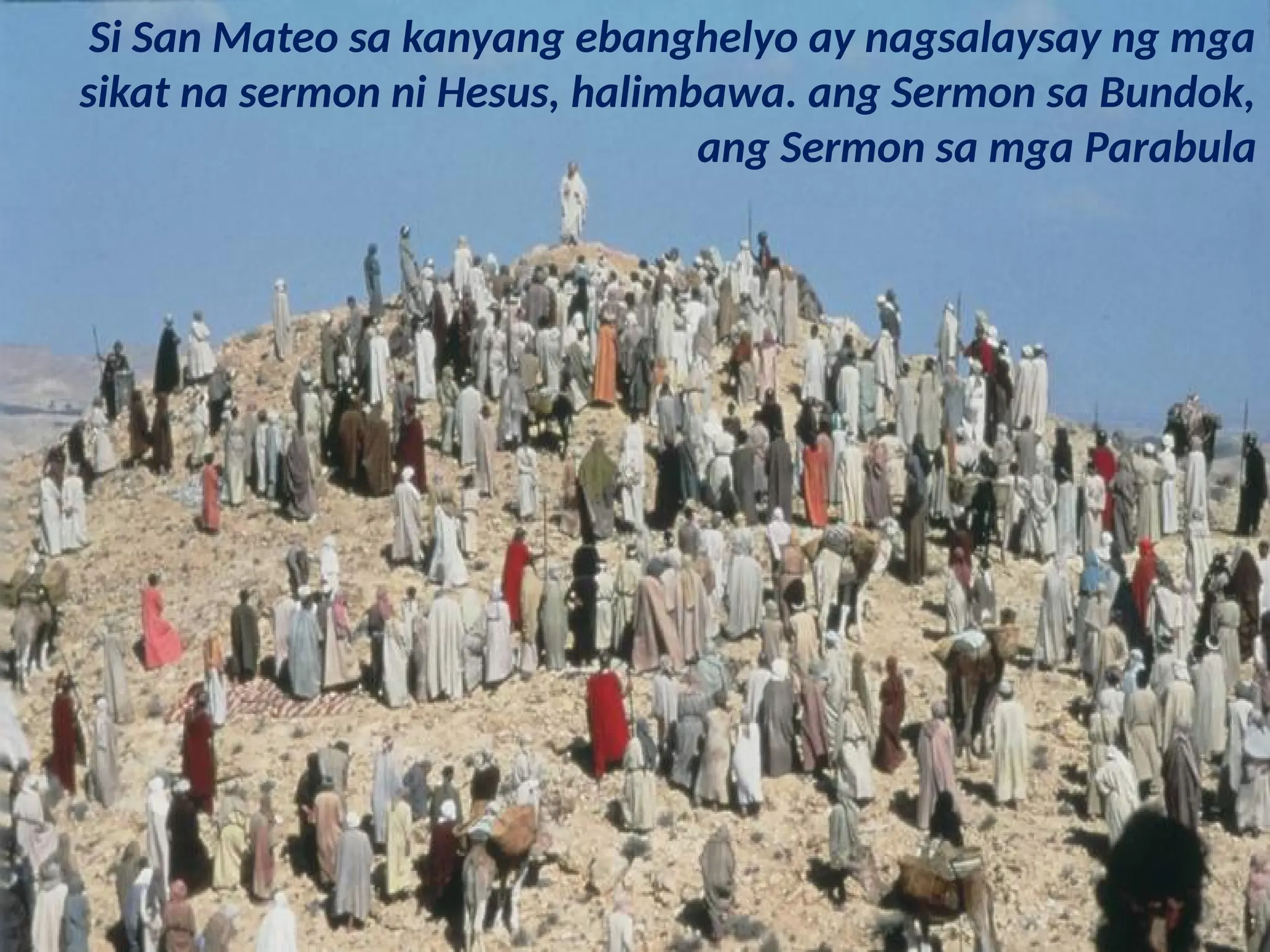 Saint Matthew, Apostle and Evangelist (Filipino).pptx