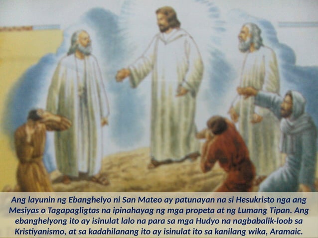 Saint Matthew, Apostle and Evangelist (Filipino).pptx