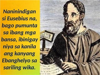 Saint Matthew, Apostle and Evangelist (Filipino).pptx