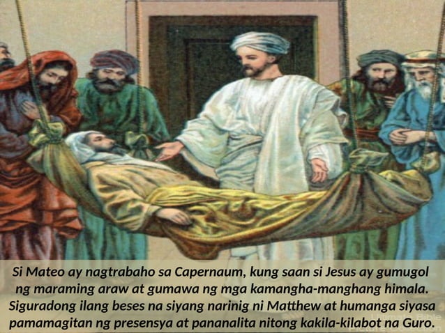 Saint Matthew, Apostle and Evangelist (Filipino).pptx