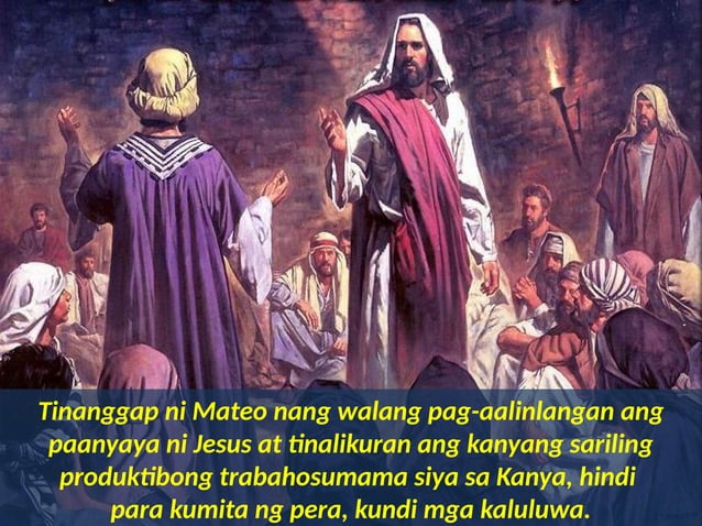 Saint Matthew, Apostle and Evangelist (Filipino).pptx