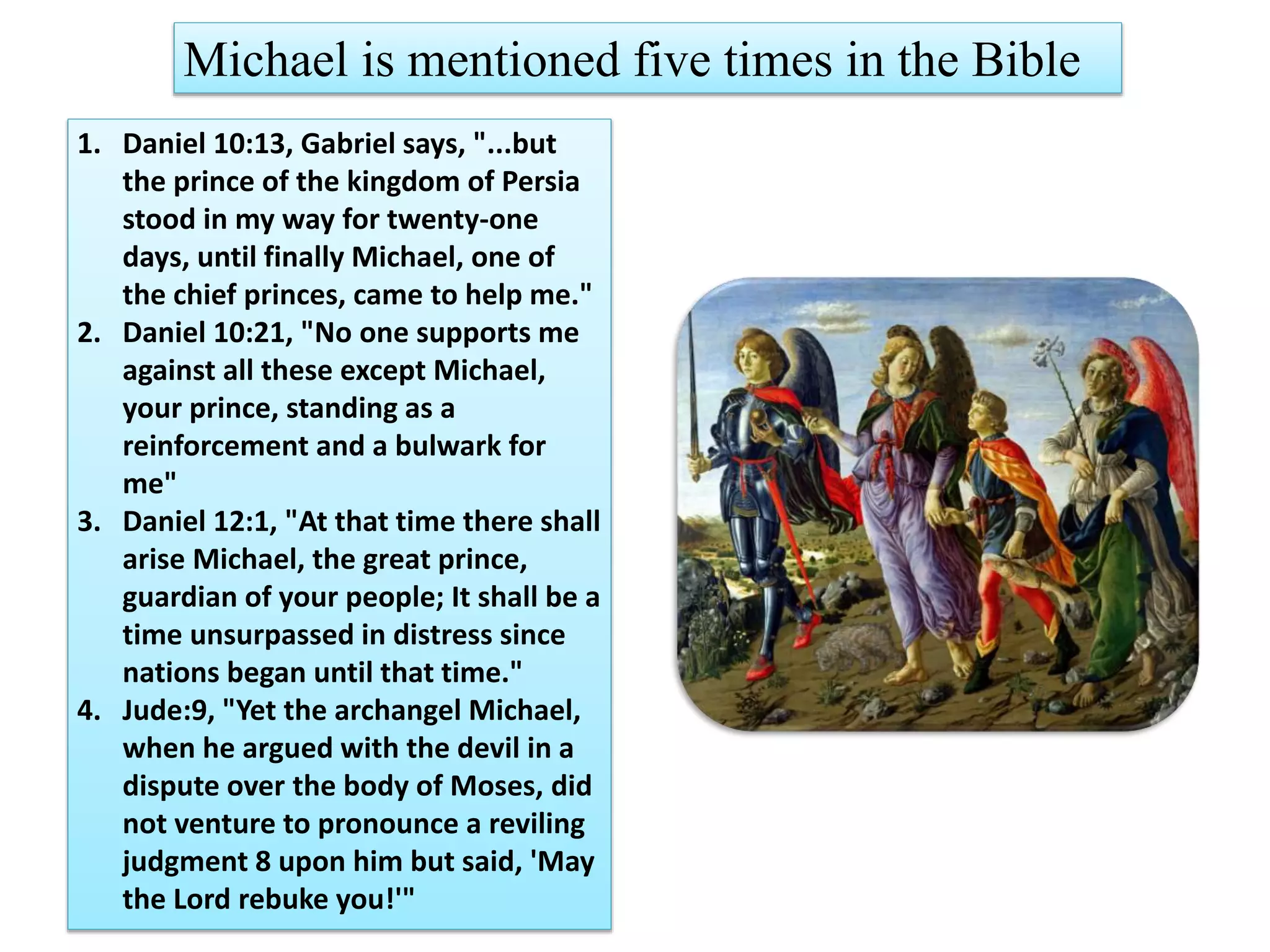 Saint Michael the Archangel | PPTX
