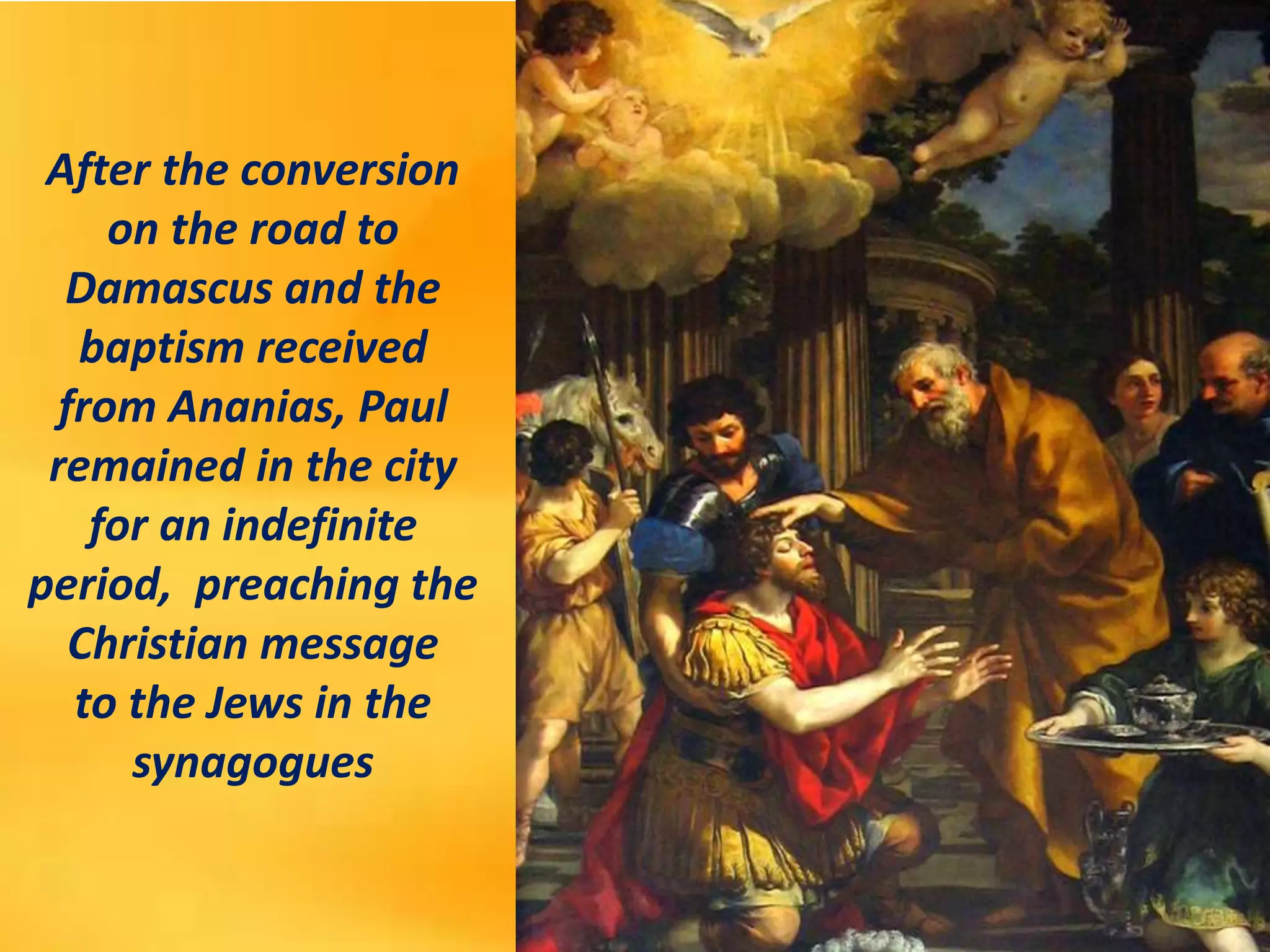 Saint Paul, Apostle, - 2 Apostolic Mission.pptx