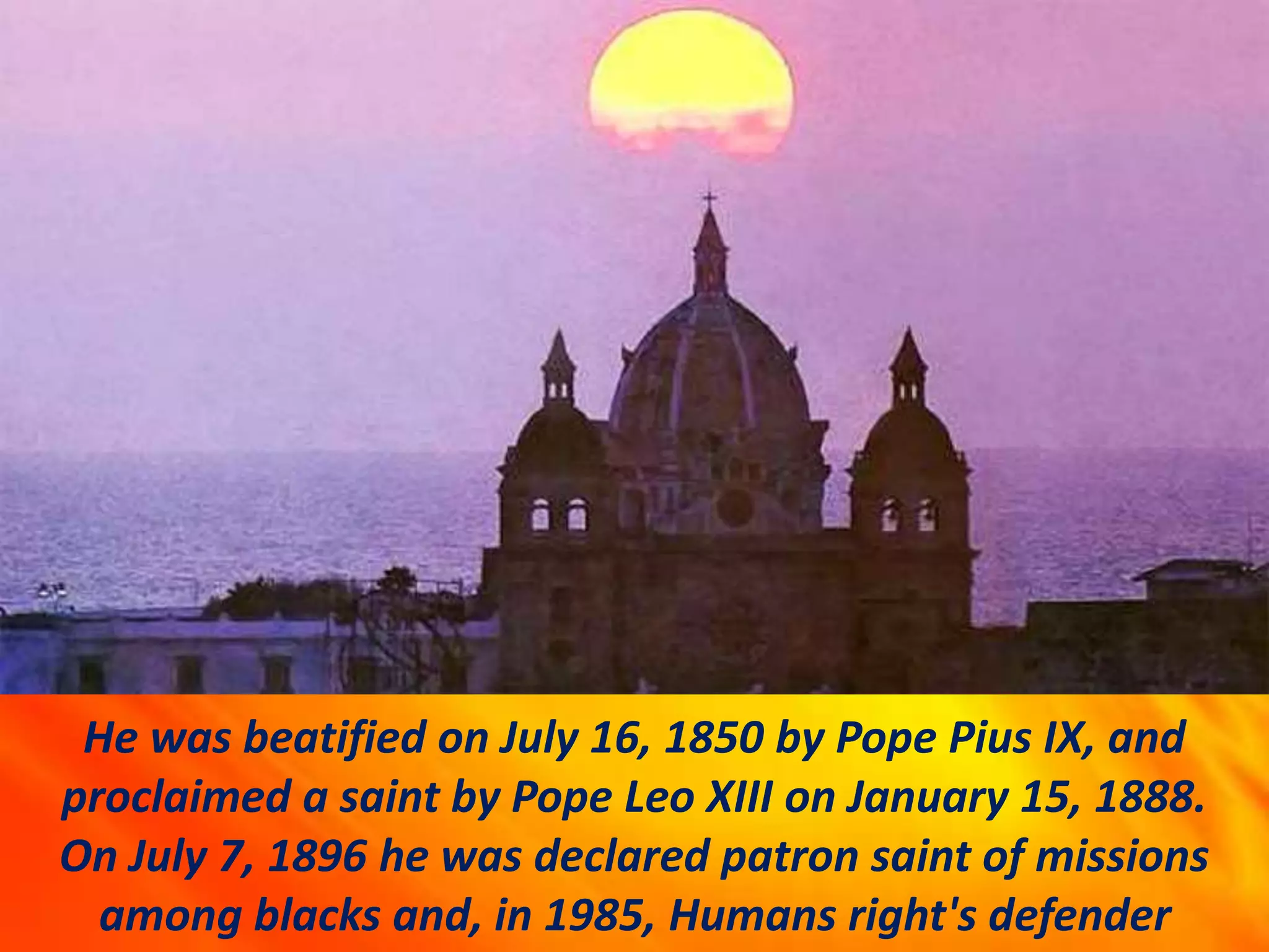 SAINT PETER CLAVER.pptx | Christianity | Religion & Spirituality