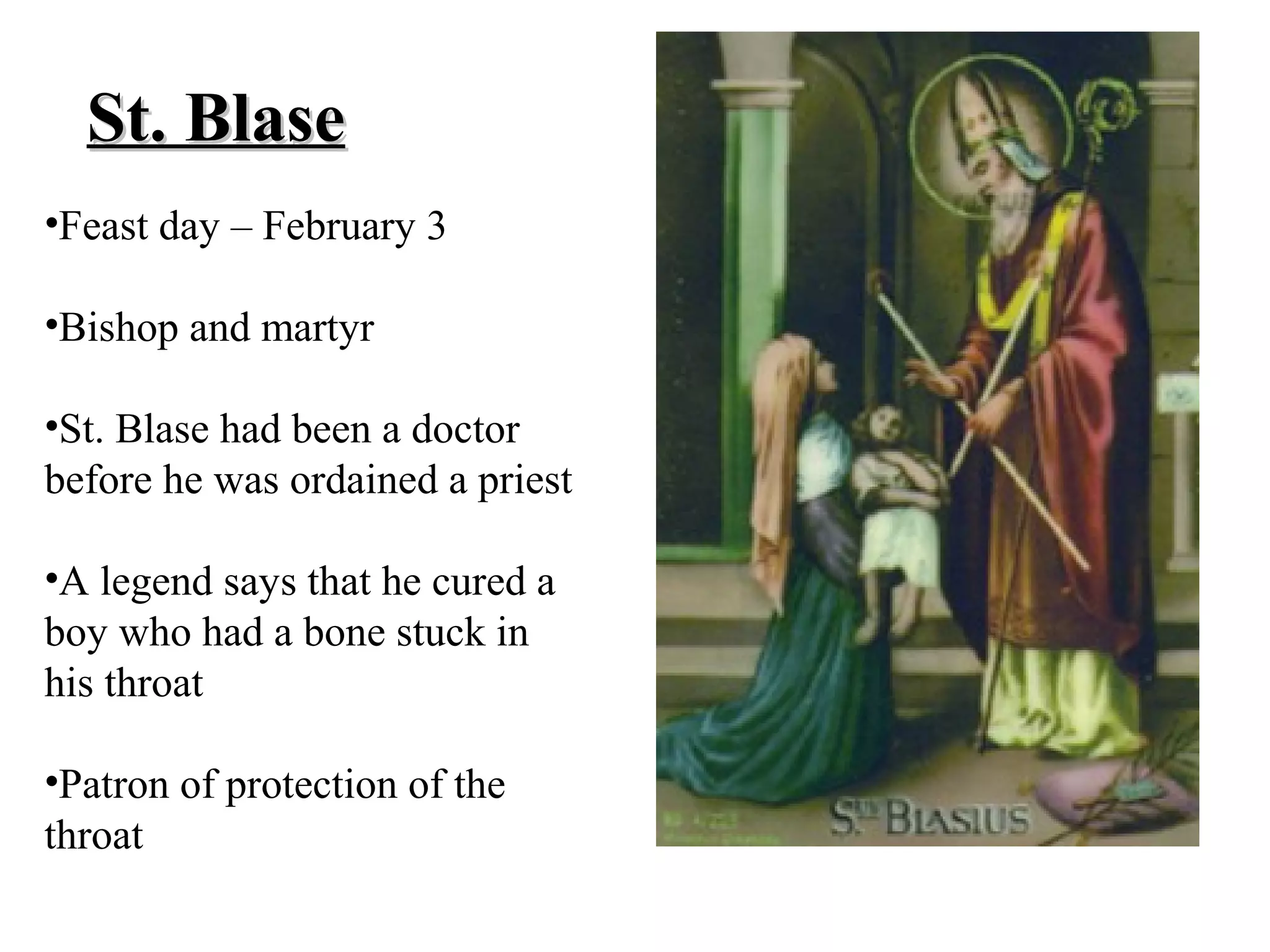 Saints | PPT