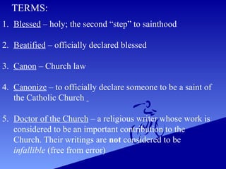 Theology , Saints College topics ppt-.ppt