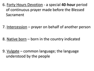 Saints grade6 | PPTX