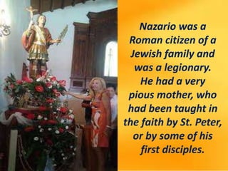 SAINTS NAZARIO AND CELSO, MARTYRS.pptx