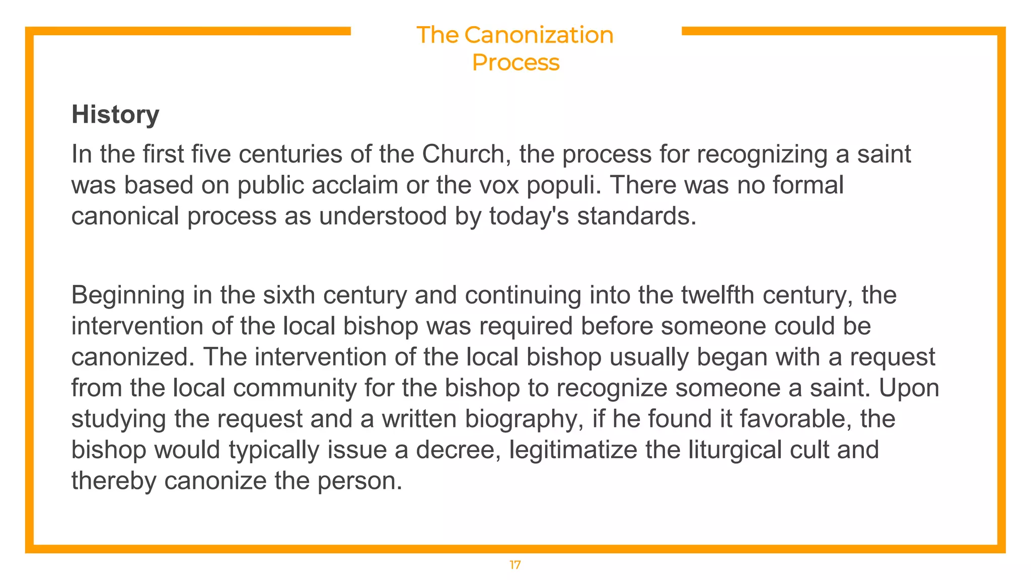 Catholic Saints | PPTX