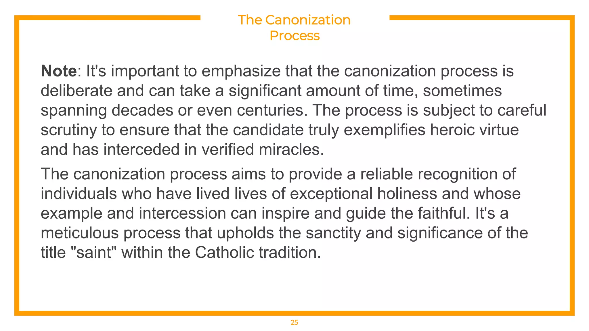 Catholic Saints | PPTX