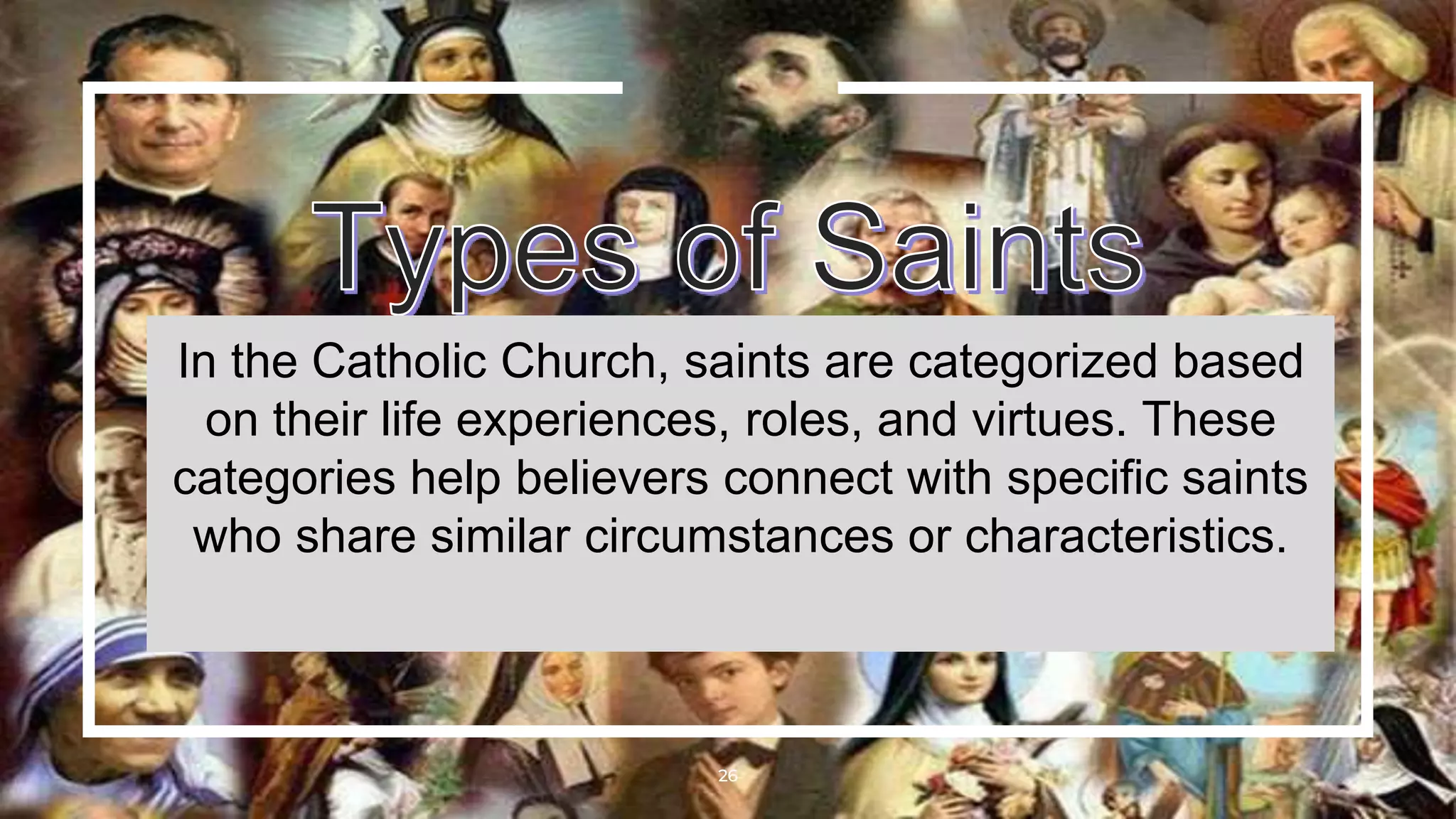 Catholic Saints | PPTX