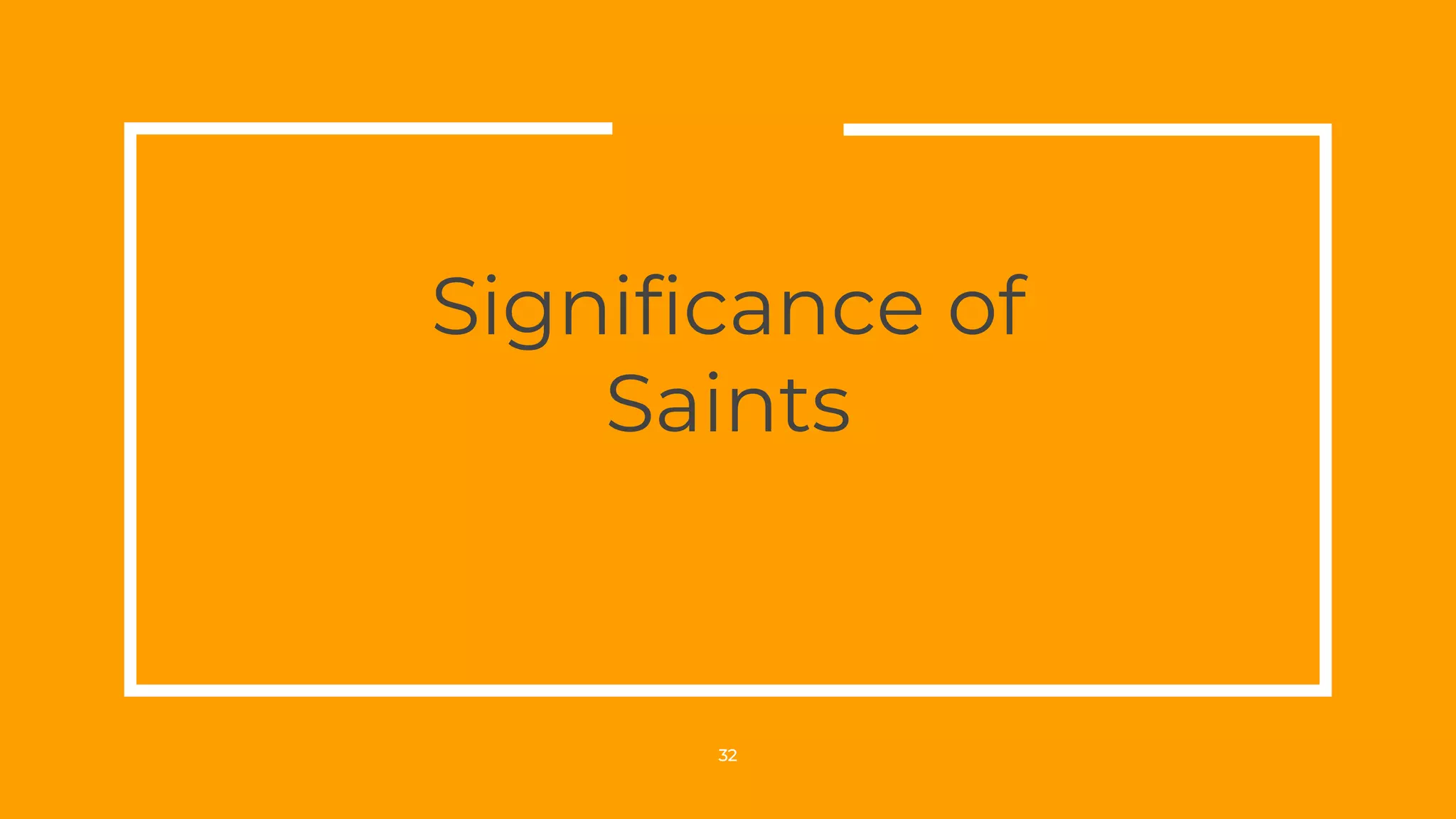 Catholic Saints | PPTX