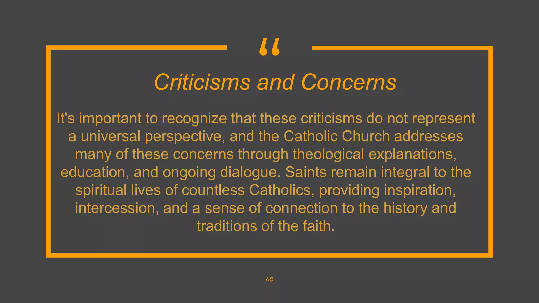 Catholic Saints | PPTX