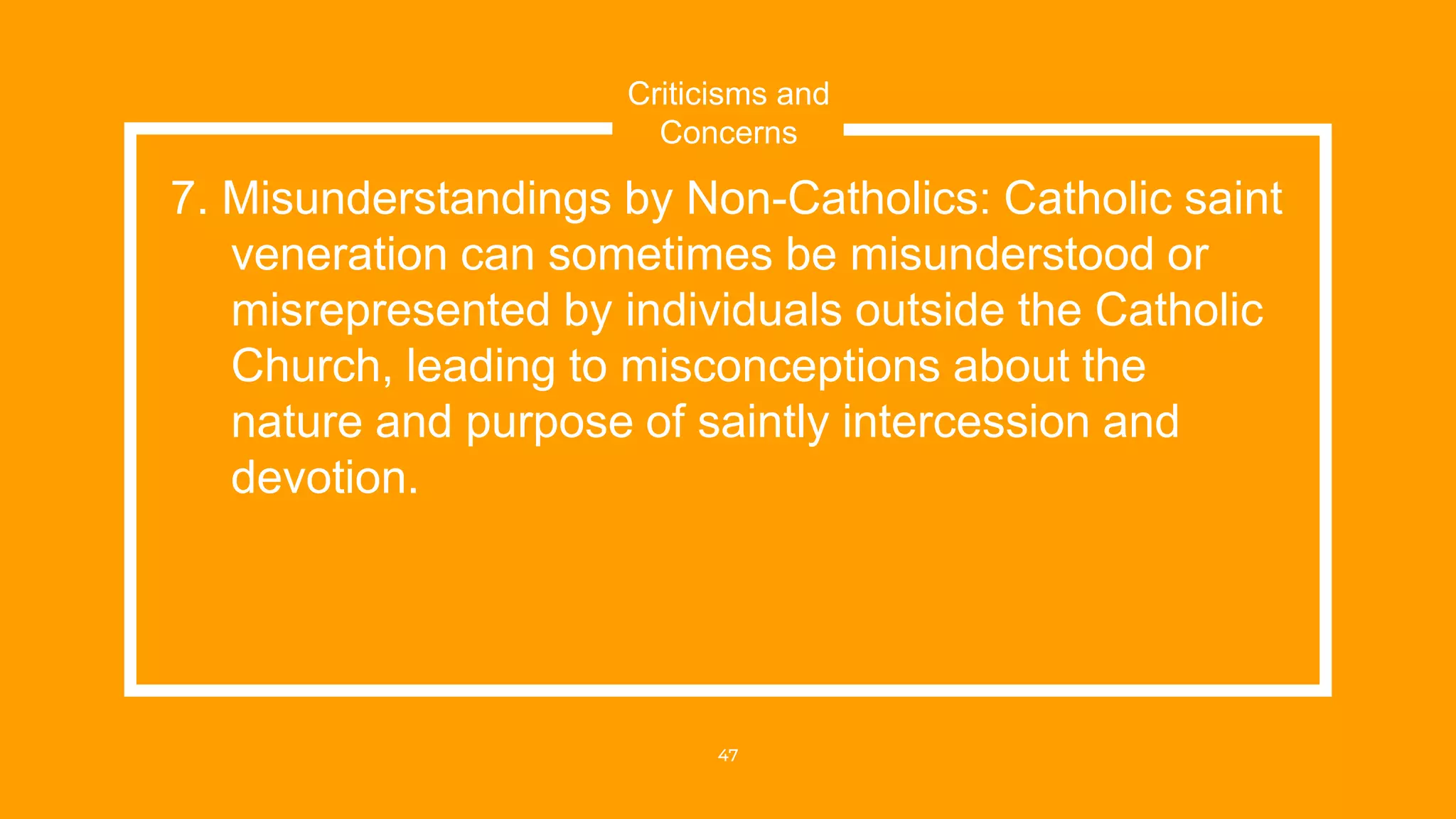 Catholic Saints | PPTX