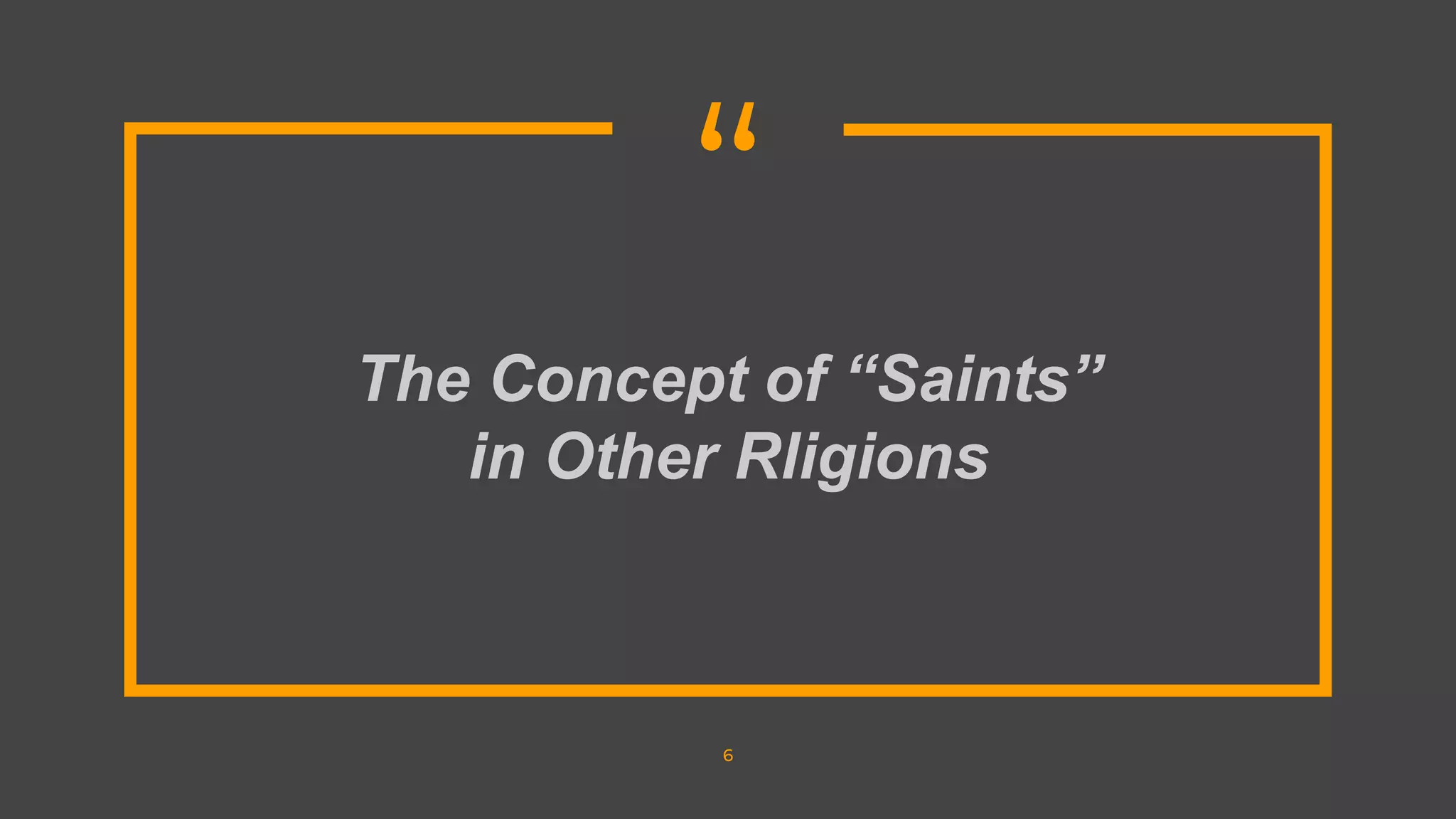 Catholic Saints | PPTX