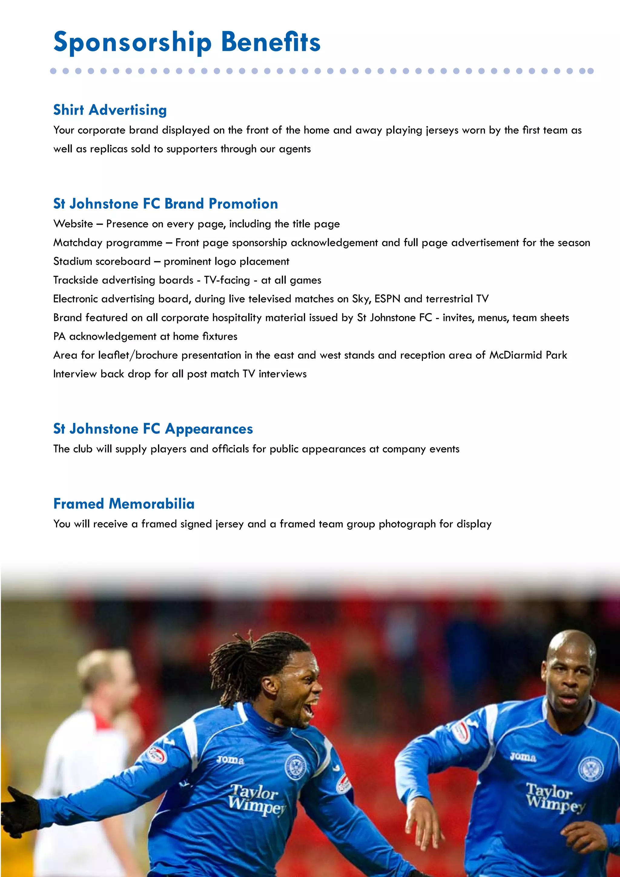 Saints Sponsor Proposal | PDF