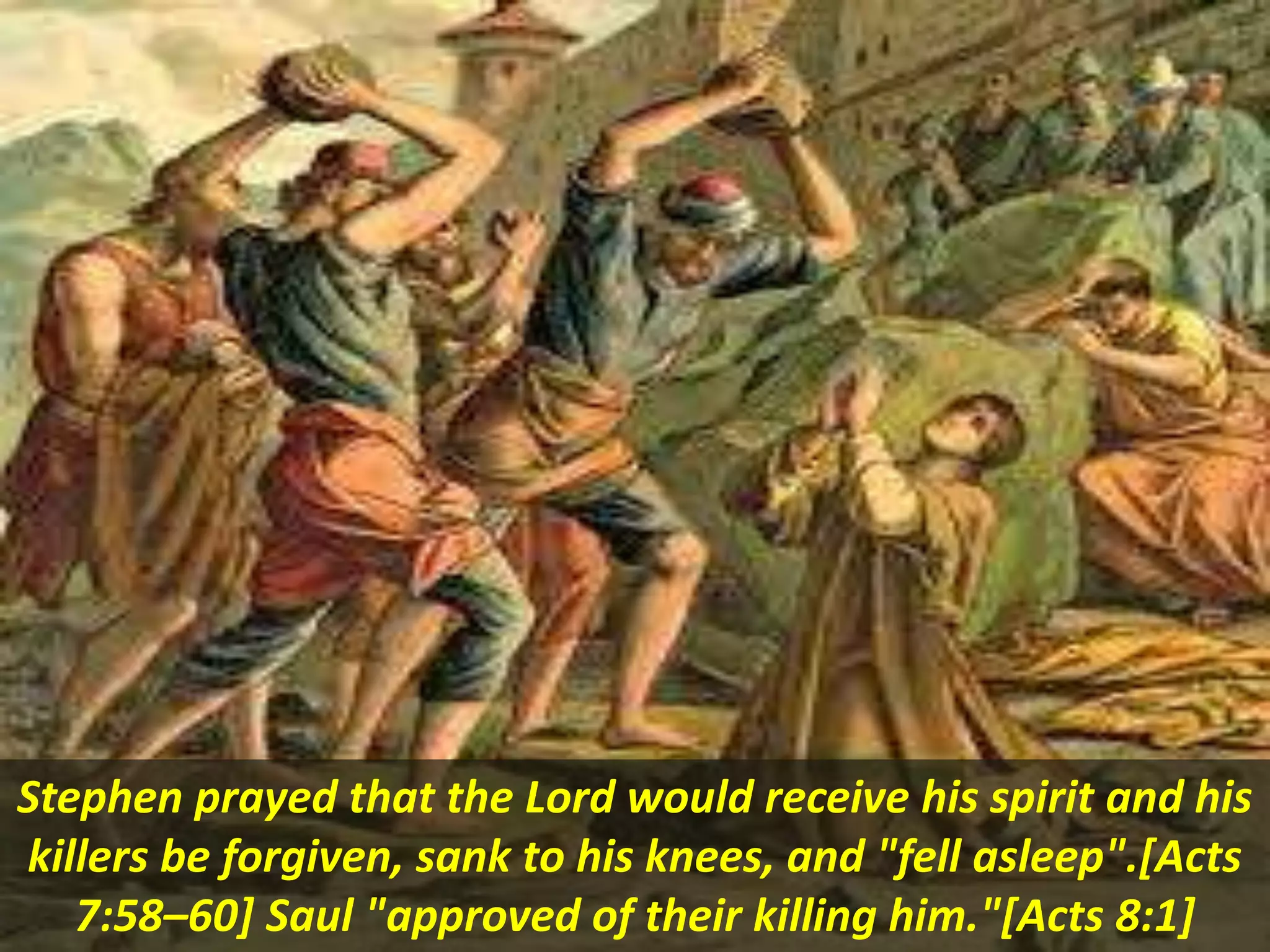 Saint Stephen, the first Martryr.pptx