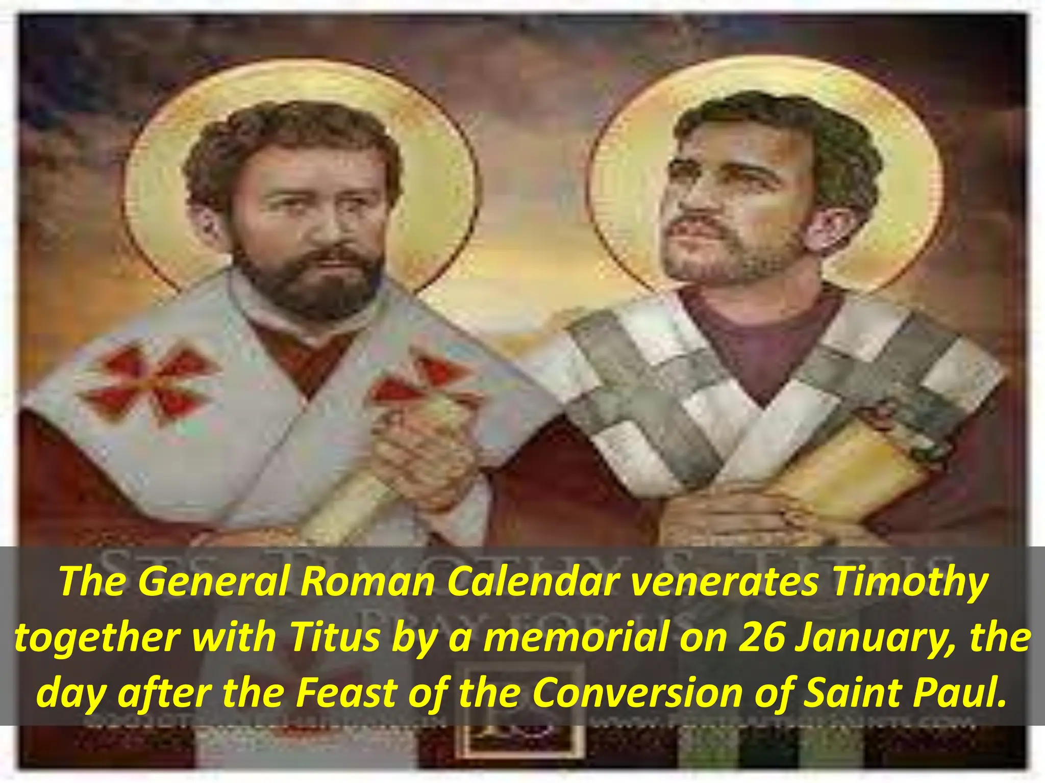 Saints Timothy and Titus, bishops,martyrs.pptx
