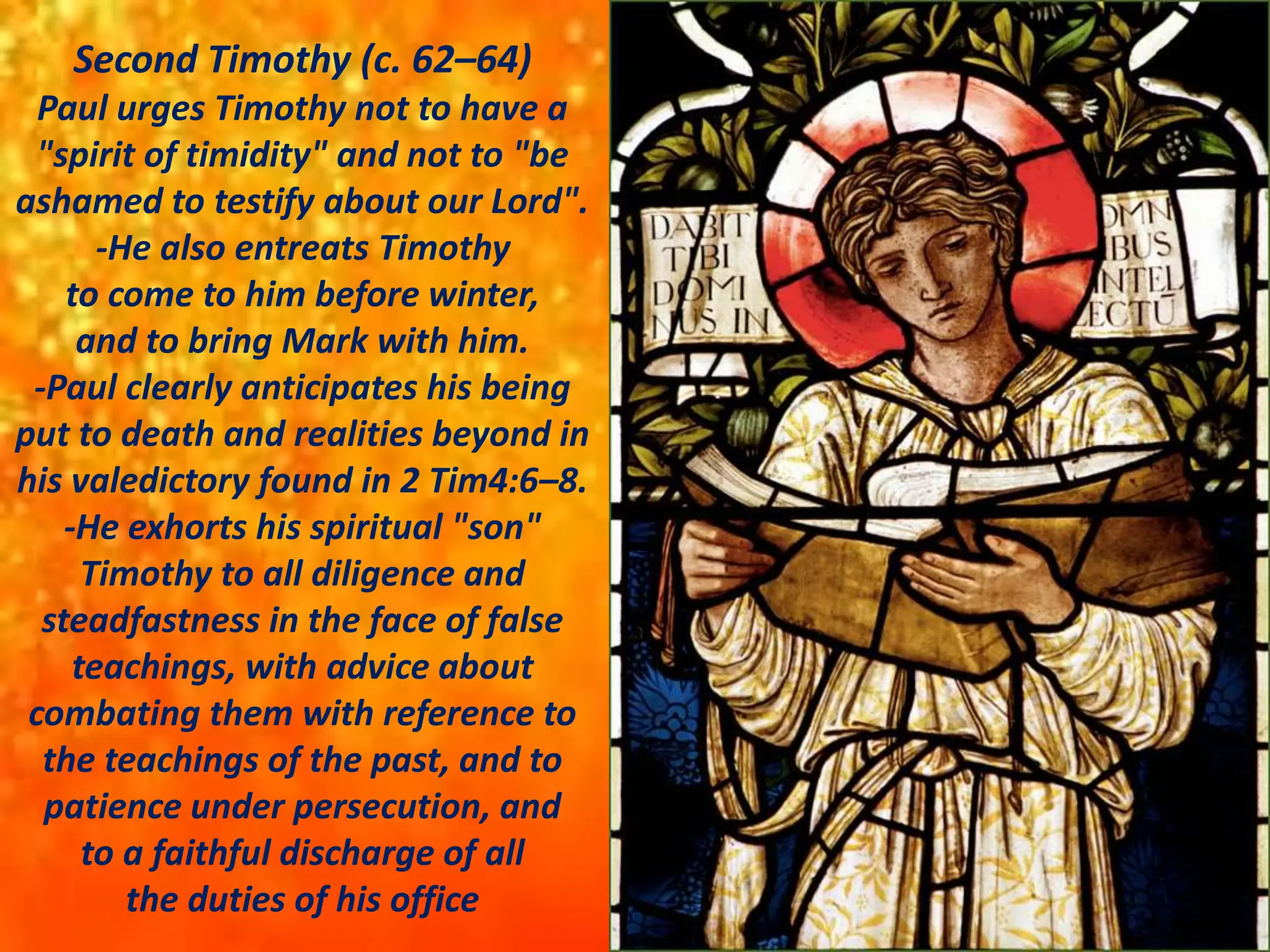 Saints Timothy and Titus, bishops,martyrs.pptx