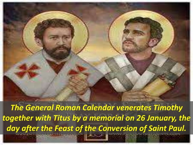 Saints Timothy and Titus, bishops,martyrs.pptx