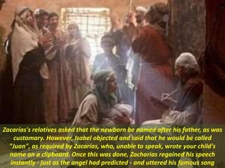 Saints Zacarias and Elizabeth | PPT