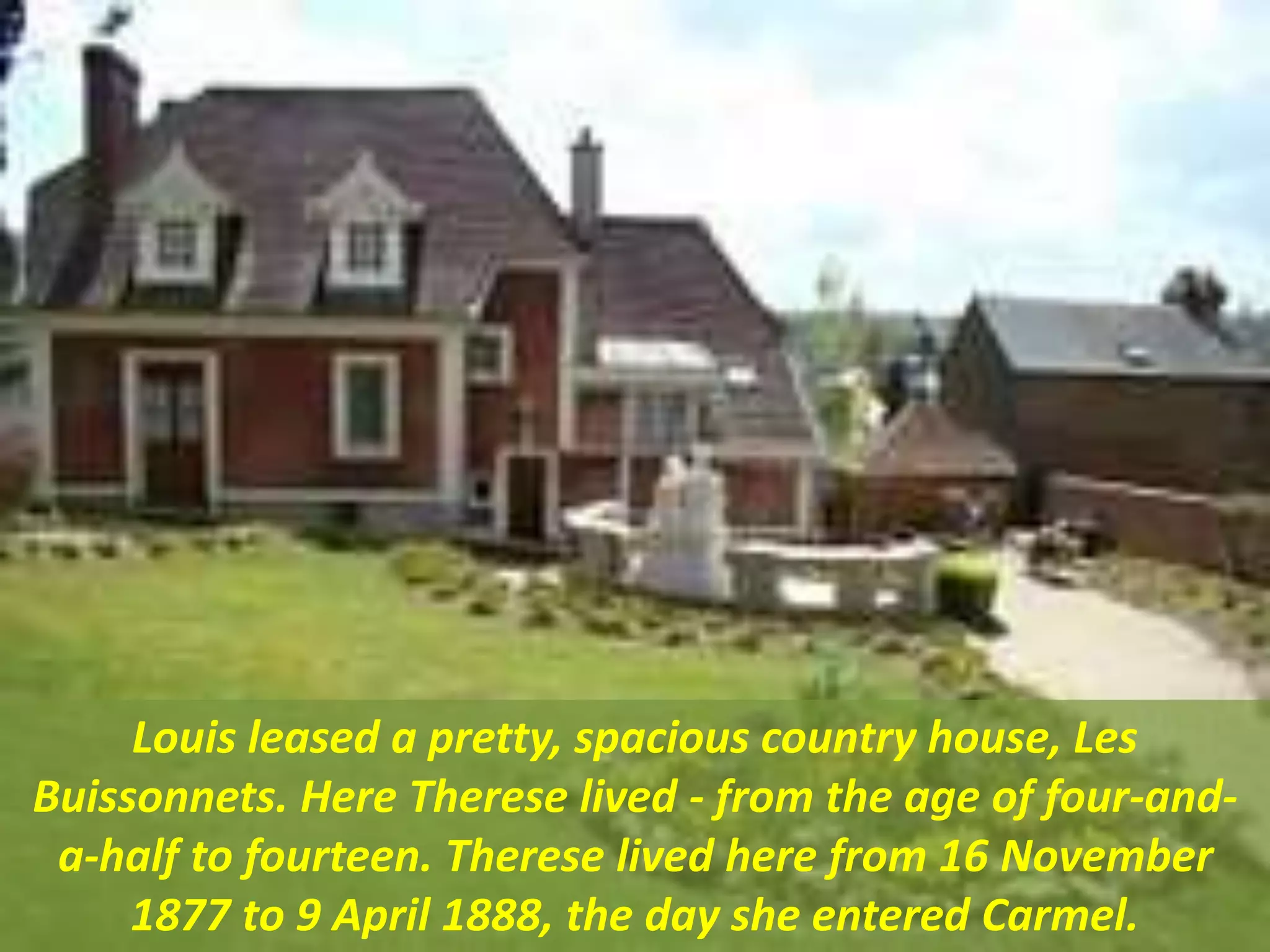 Saint Therese of Lisieux - 1 - Biography.pptx