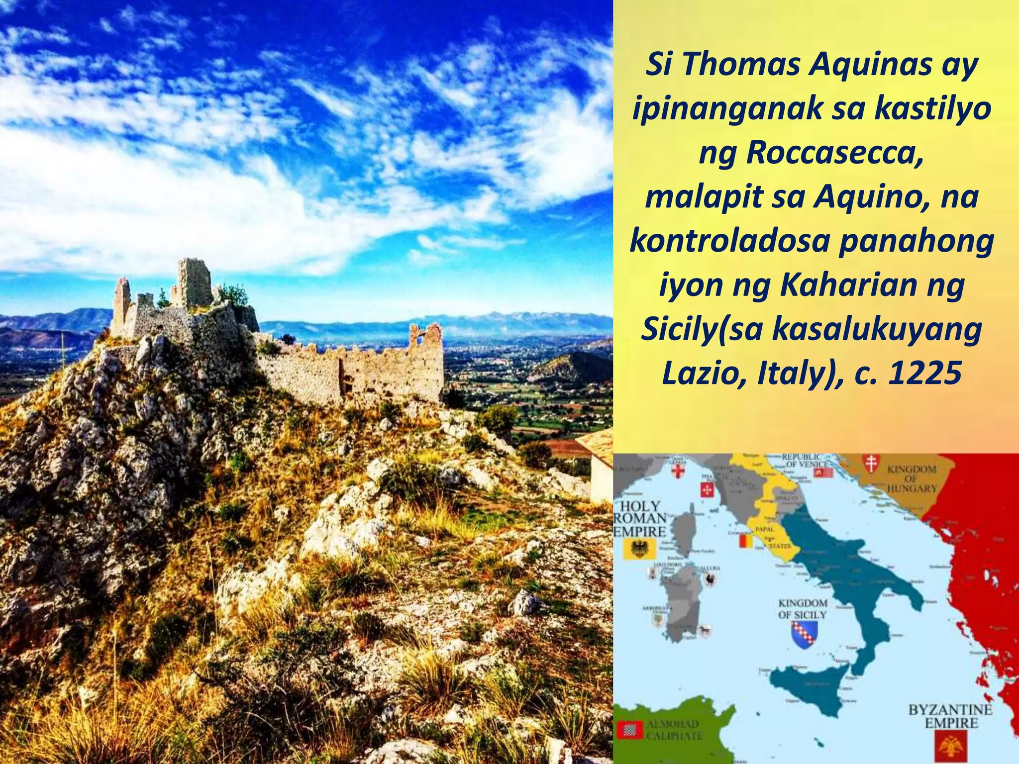 Saint Thomas Aquinas, doktor ng simbahan (Filippino).pptx