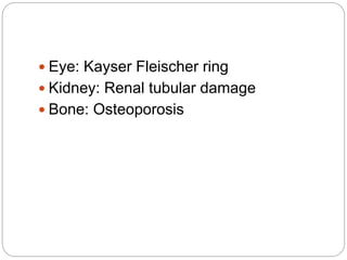 Updated management of Wilson's disease | PPTX