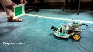 Object tracking robot by saijoshna and team | PPT