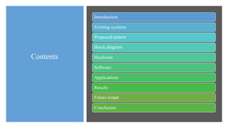 Object tracking robot by saijoshna and team | PPT