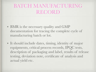 Saiphali gmp-guidelines | PPT