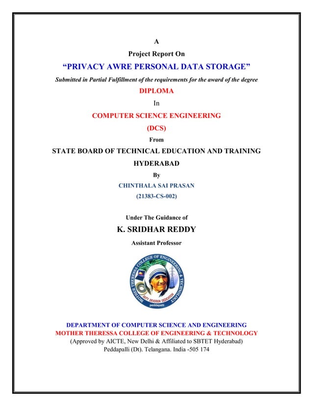 PRIVACY AWRE PERSONAL DATA STORAGE | PDF