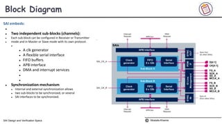 SAI Design and Verification Specs | PPTX