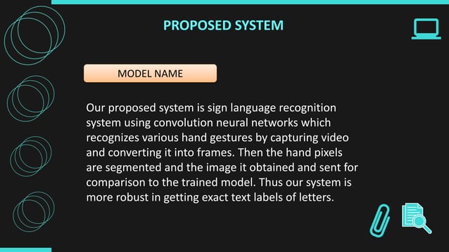 Hand gesture recognition PROJECT PPT.pptx | Computing | Technology & Computing