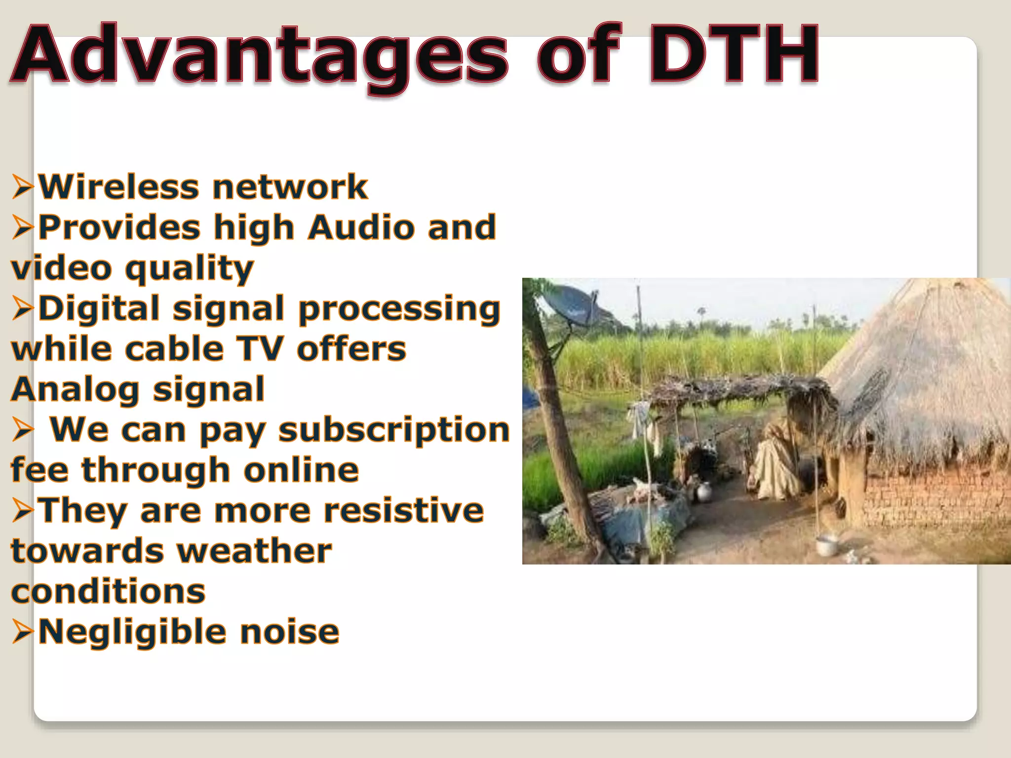 Direct to Home(DTH) | PPTX
