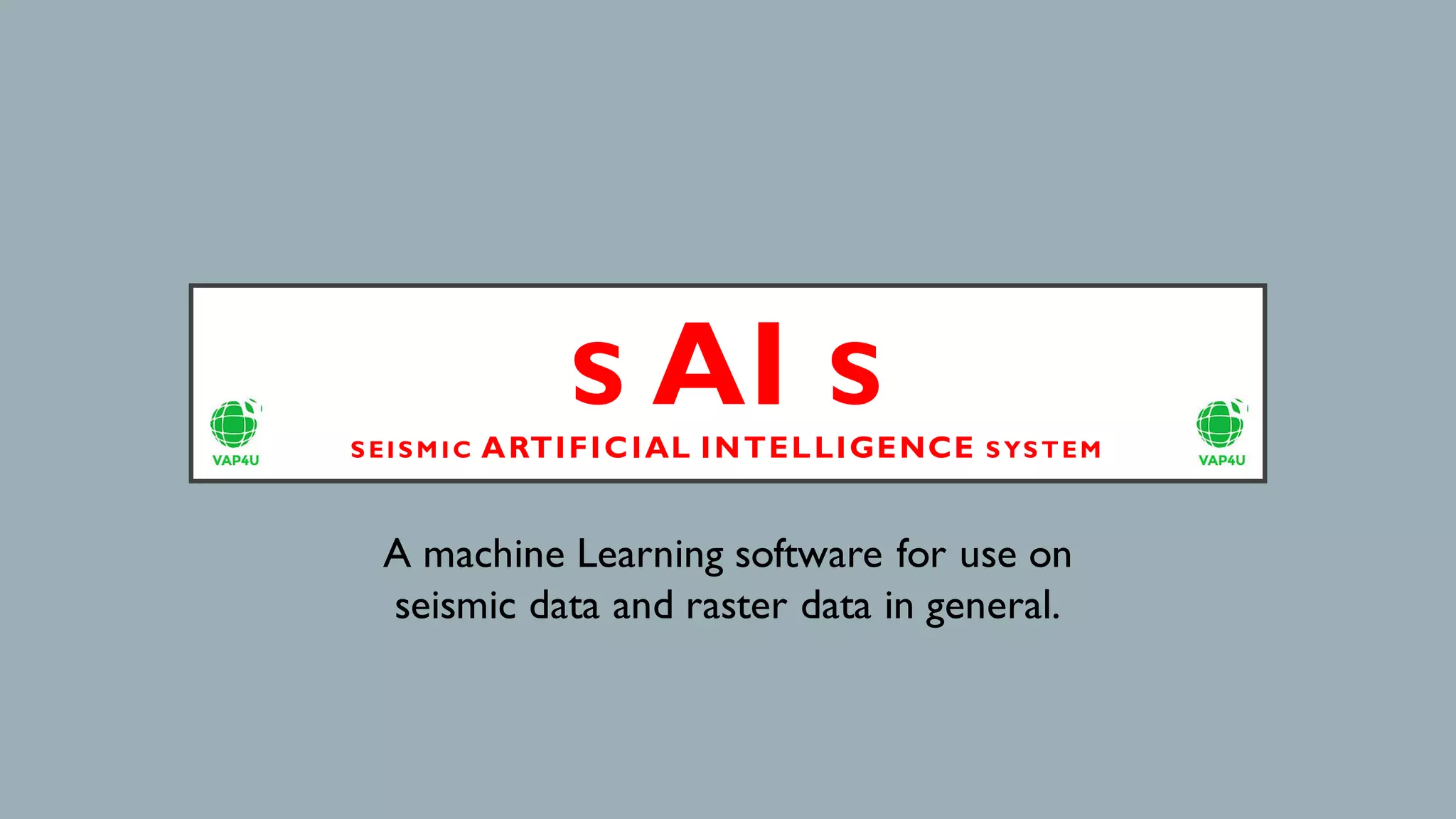 s AI s - seismic Artificial Intelligence system | PDF