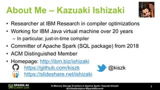 In-Memory Evolution in Apache Spark | PDF