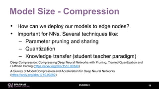 ML At the Edge: Building Your Production Pipeline With Apache Spark and Tensorflow (Spark Summit ...