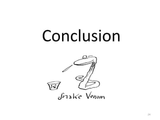 Medicinal Uses of Snake Venom | PPTX