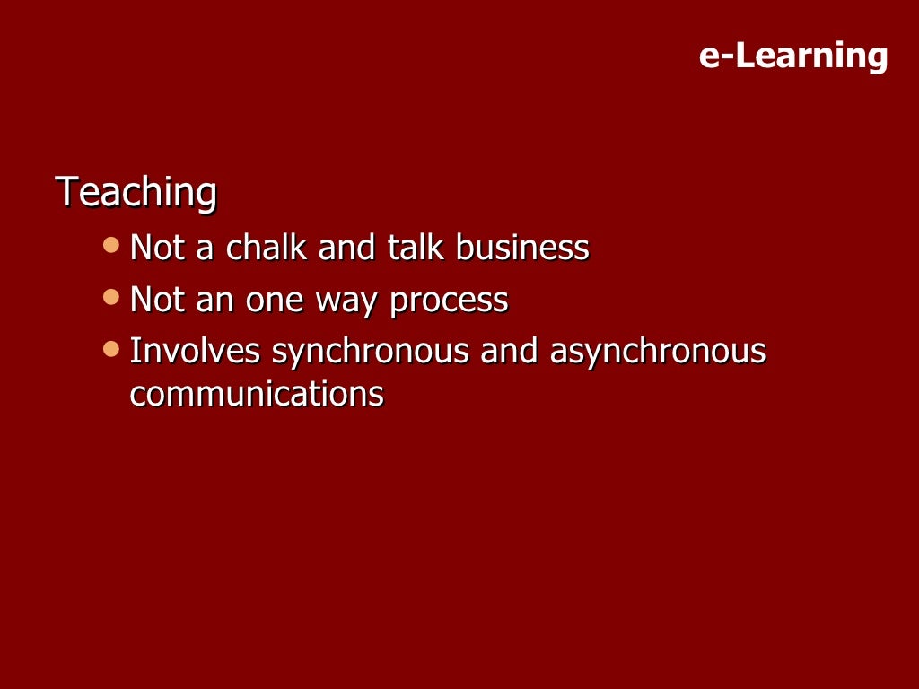 E Learning In Schools e-learning-in-schools