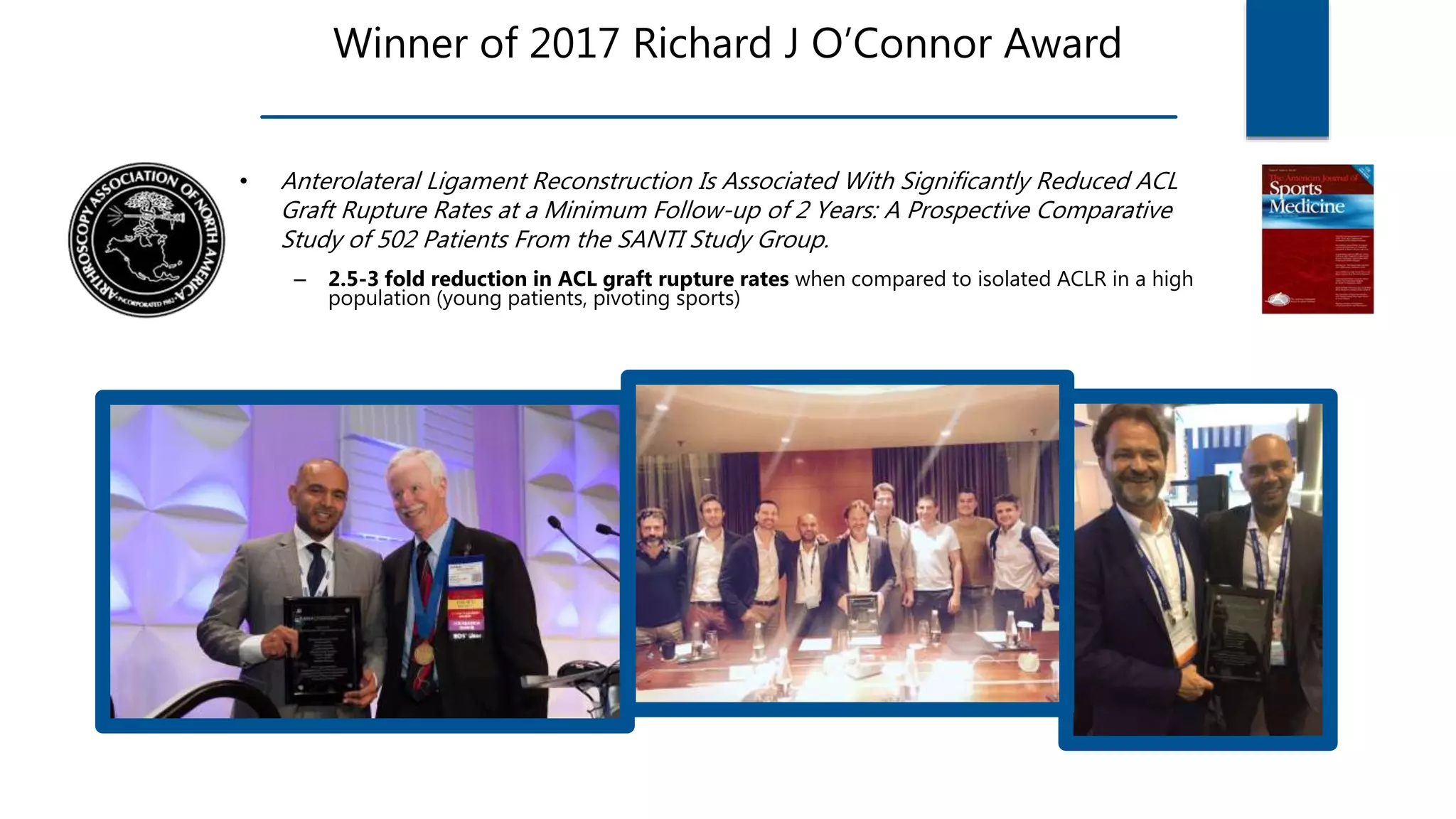 Combined ACL and Anterolateral Ligament Reconstruction in Professional ...