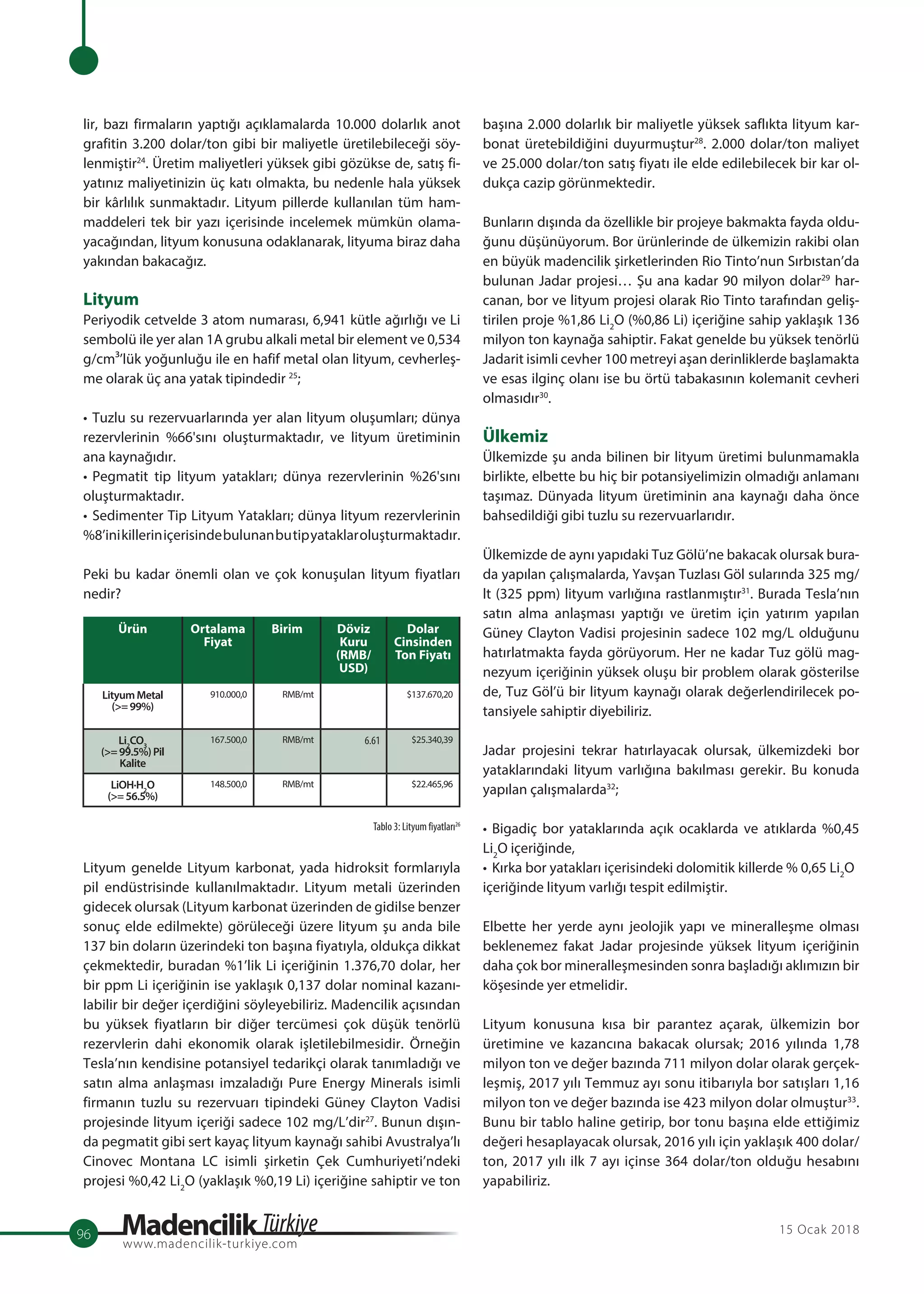 Elon Musk’ın Türkiye Ziyareti ve Akla Getirdikleri - Lityum | PDF